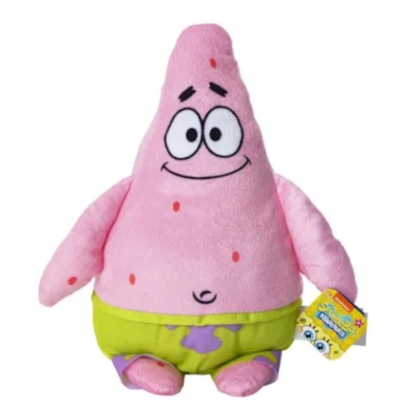Nickelodeon | Toys | Patrick Star Stuffed Animal Plushie | Poshmark